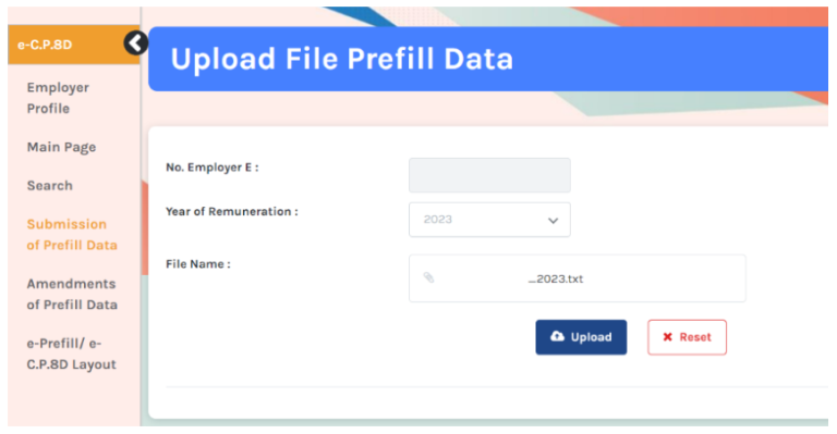 How to Submit Borang E and CP8D 2025 - Pandahrms